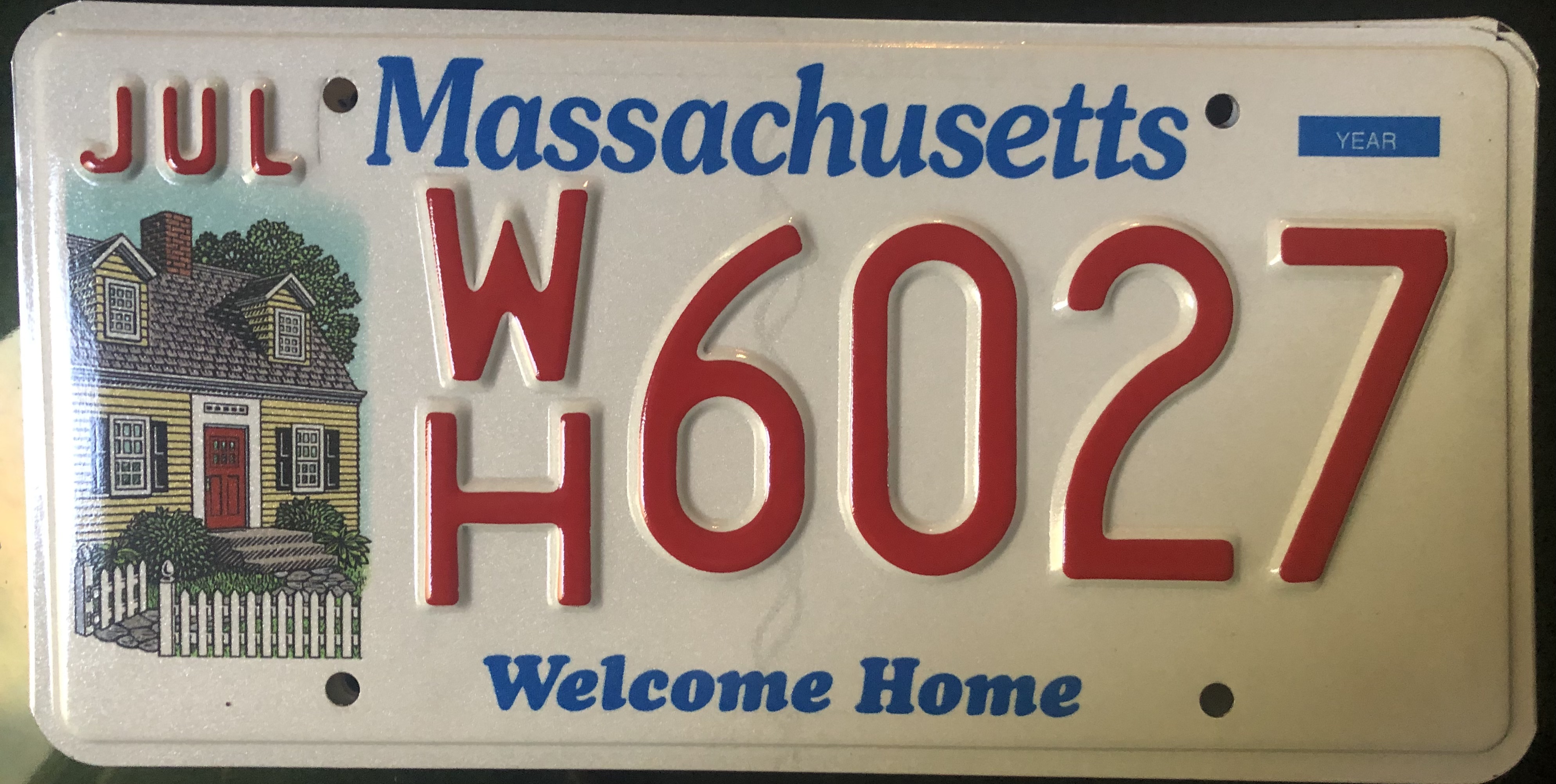 Massachusetts License Plates
